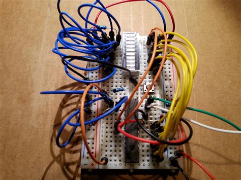 Gallery A 4 4ics Z80 Homemade Computer On Breadboard