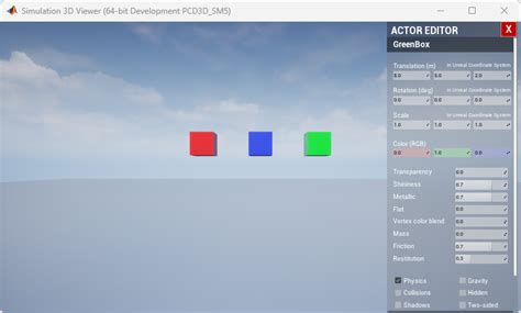 Interact With 3d Simulation Environment Matlab And Simulink