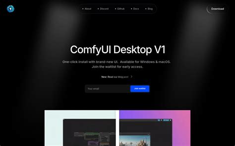 Comfyui V1 一键搞定安装！桌面版全新升级效率飙升 100 倍！ 来上云吧，企业上云一站式服务
