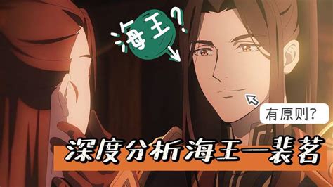 深度分析天官赐福海王裴茗隐藏冷知识你可知晓 动漫 国产动漫 好看视频