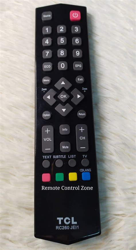 Tcl Led Tv Original Remote Control Lazada Ph