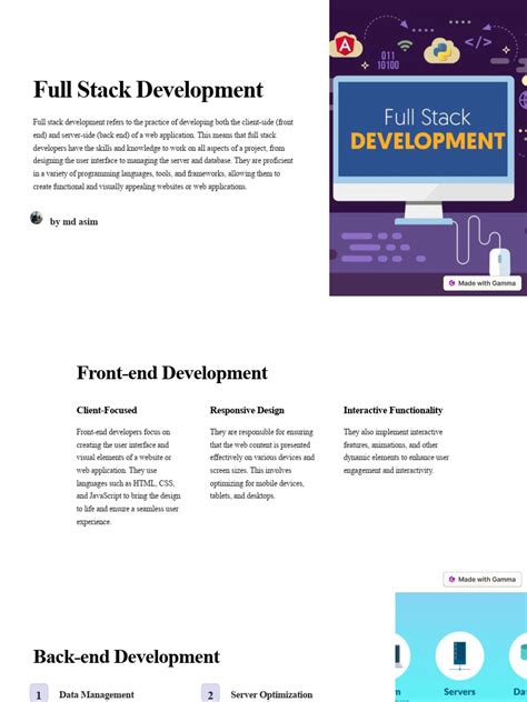 full stack development pdf world wide web internet and web
