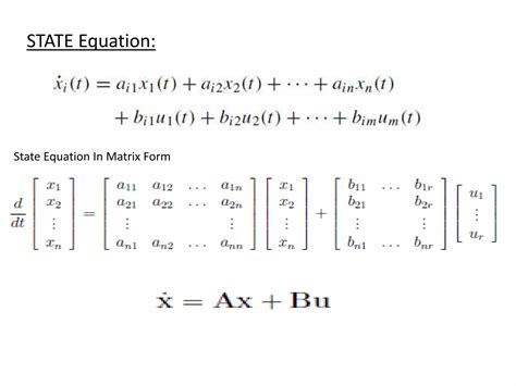 State Space Analysis Pptx