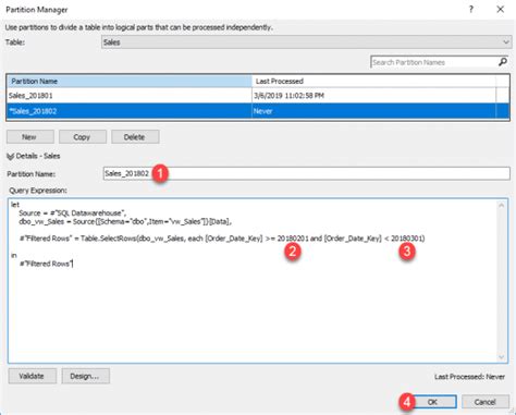 Dynamic Partitioning In Ssas Tabular Using M Query Cloud Bi