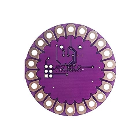 Buy Lilypad Atmega328 16m Microcontroller Board Diy Wearable Tech Module