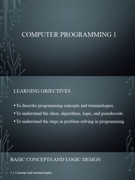 Chapter 1 Basic Concepts And Logic Design Pdf