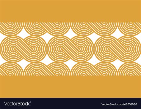 Geometric Seamless Pattern Trendy Vintage Tiling Vector Image