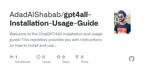 Github Adadalshababgpt4all Installation Usage Guide Welcome To The