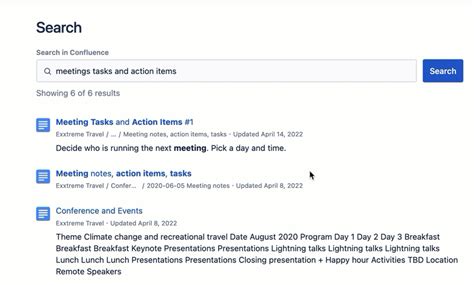 Search For Pages And Posts Confluence Cloud Atlassian Support