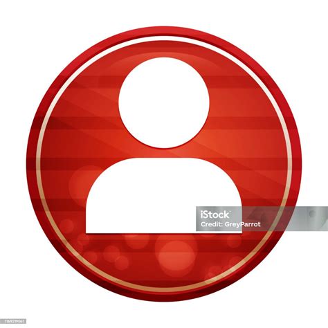 사용자 프로필 아이콘 현실적인 대각선 모션 빨간색 둥근 버튼 일러스트 개념에 대한 스톡 벡터 아트 및 기타 이미지 개념 개념과 주제 경영자 Istock