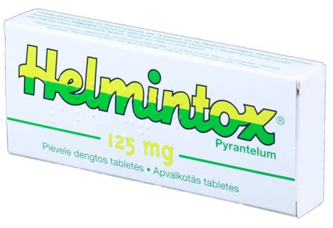 Helmintox 125 Mg Tabletes 6 Gab Piegāde Visā Latvijā Mēness Aptieka
