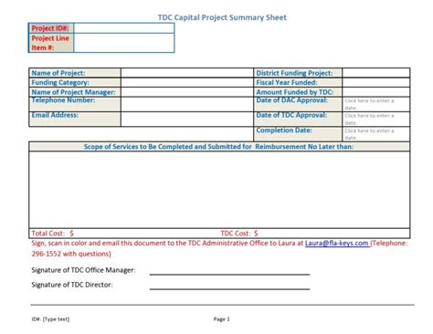 40 Perfect Project Summary Templates Examples