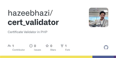 Github Hazeebhazi Cert Validator Certificate Validator In Php