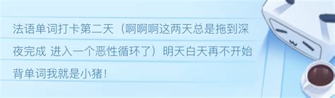 21天法语助手背单词挑战 哔哩哔哩