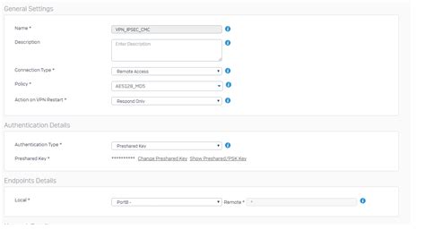 Configuration VPN IPSEC In Remote Access Discussions Sophos Firewall Sophos Community