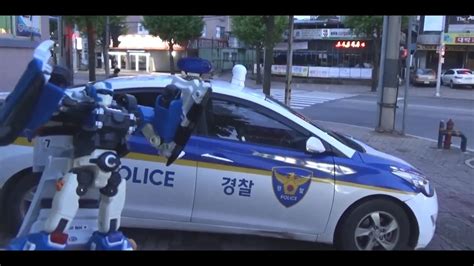 또봇 C 레스큐 모험 진짜 경찰차를 만났어요 변신자동차 장난감 Tobot C Toy Youtube