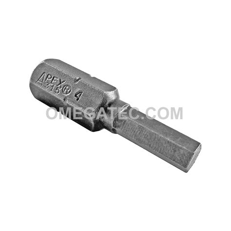 AM 1 5MM Apex Socket Head Power Drive Bits Metric