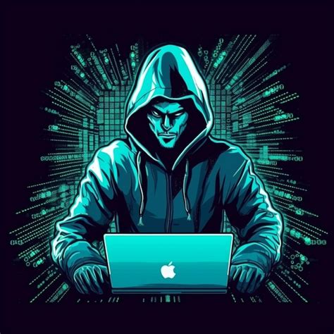 Premium Ai Image Hacker Virus Malware Attack During Coronavirus