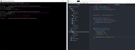 Javascript Gulp Errors Trying To Get Uglify And Default Gulp To Work Stack Overflow