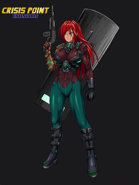 Crisis Point Extinction Enemy Concept 1 By Lustfire On Deviantart