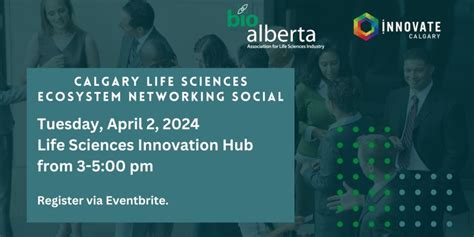 Calgary Life Sciences Ecosystem Networking Social Bioalberta