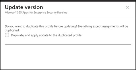 Intune Security Baselines Just About The Modern Workplace