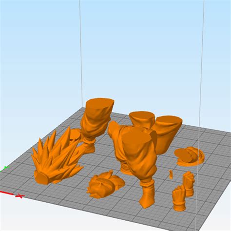 Free 3d File Gohan Ssj2 👾・3d Printer Model To Download・cults
