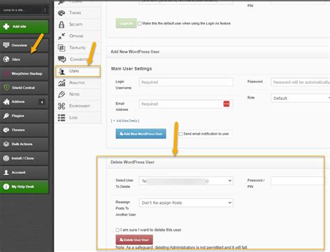 How To Remove Your WordPress Site Users IControlWP Support