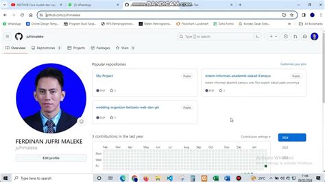 Cara Upload File Project Ke Dalam Repository Github Github Dasarpemrograman Youtube