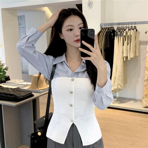 🔥아뜨데이 앵콜할인🔥 Sns인기코디 칼리아 니트 튜브탑 Nt4190 에이블리