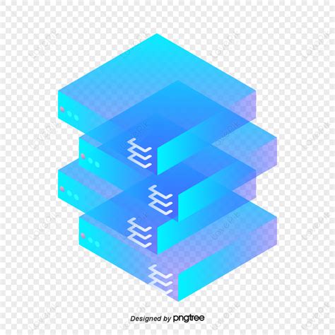 기하 모듈 블루 비즈니스 기술블록직사각형창조적 Png 일러스트 무료 다운로드 Lovepik