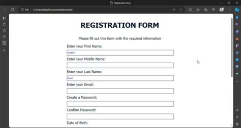 Madhvi Tiwari On Linkedin Exciting News Here Is The Completion Of Mini Project Of My Web