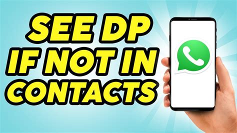 How To See Whatsapp Dp If Not In Contacts 2024 Youtube