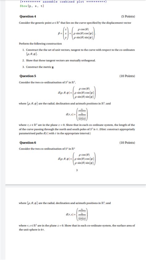 Shou P A T Question Points Consider The Chegg