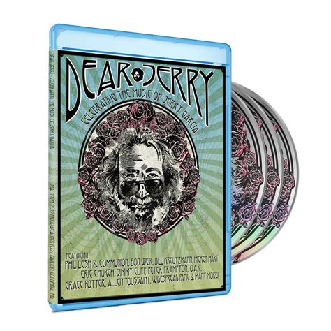 Dear Jerry Celebrating The Music Of Jerry Garcia 2cd Blu Ray Shop The Musictoday