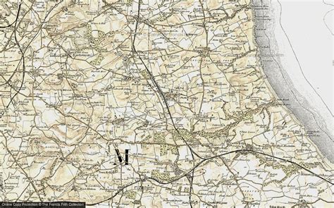 Historic Ordnance Survey Map Of Shotton Colliery 1901 1904