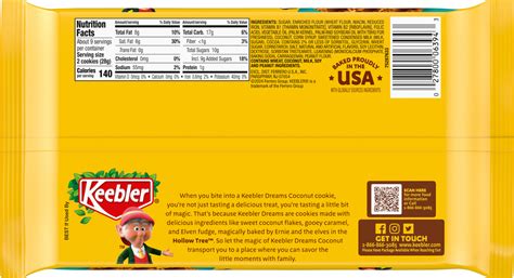 Keebler Coconut Dreams Coconut Dreams Cookies Fudge Coconut And Caramel