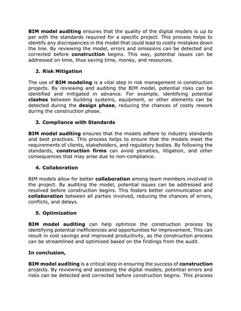 PPT BIM Model Auditing Becomes Critical To Measure The Accuracy And Quality Of The BIM Models