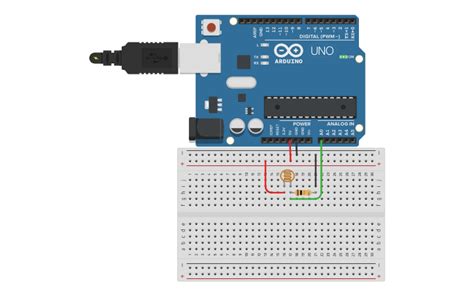 Circuit Design Photoresistor Voltage Divider Tutorial Slides Tinkercad