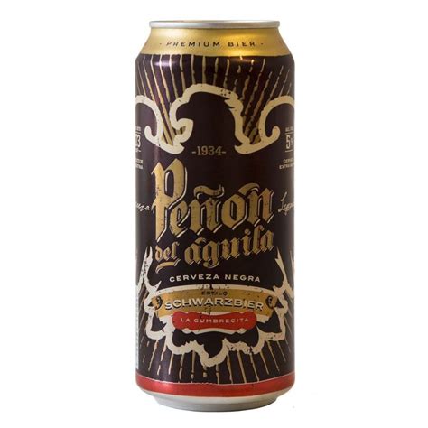 Cerveza Peñon Del águila Negra 473 Ml Vea