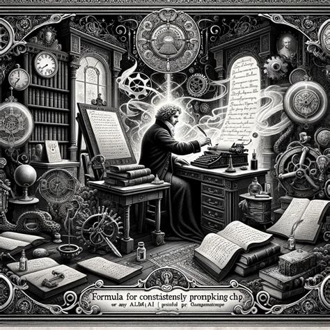 Formula For Consistently Prompting Chatgpt Or Any Llm Ai