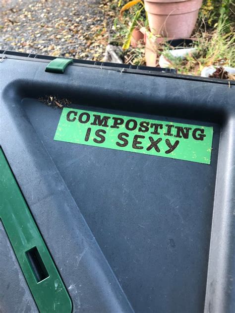 My Composting Is Sexy Sticker Rcomposting