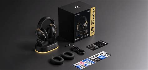 Pre Sale Mchose V9 Turbo Wireless Gaming Headset With Rgb Magnetic