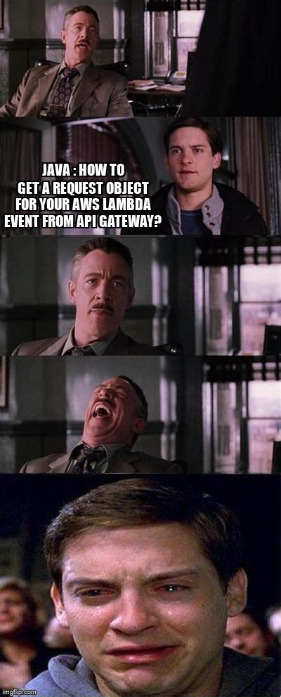 Meme Overflow On Twitter Java How To Get A Request Object For Your Aws Lambda Event From Api