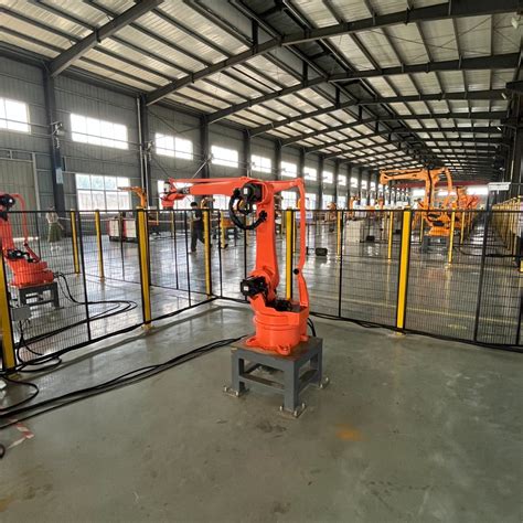 efficient low price industrial robotic handling arm automated unloading