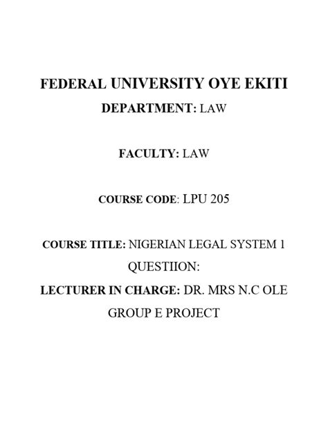 Nls Group E Project Pdf Jurisprudence Justice