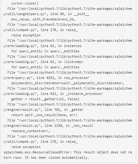 celery task execution failing due to resourceclosederror · issue 9858 · apache superset · github