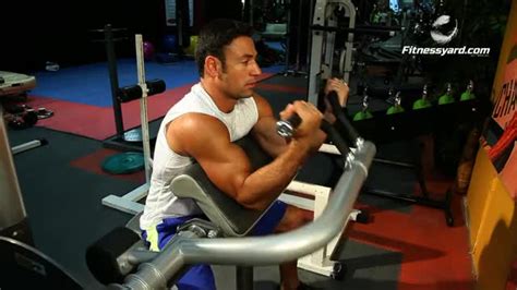 Machine Bicep Curl Myworkouts Io