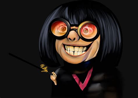 Artstation Edna Mode Fanart