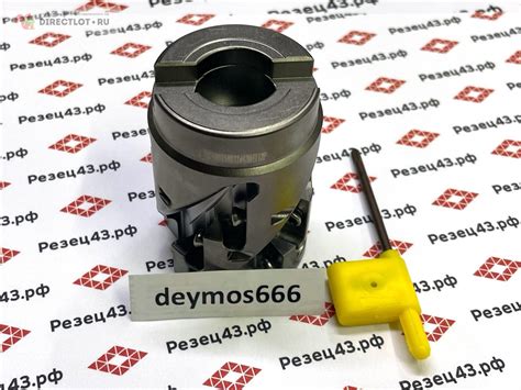 Торцевая насадная (многорядная) фреза (90 градусов) BAP400R-50-22-42M ...